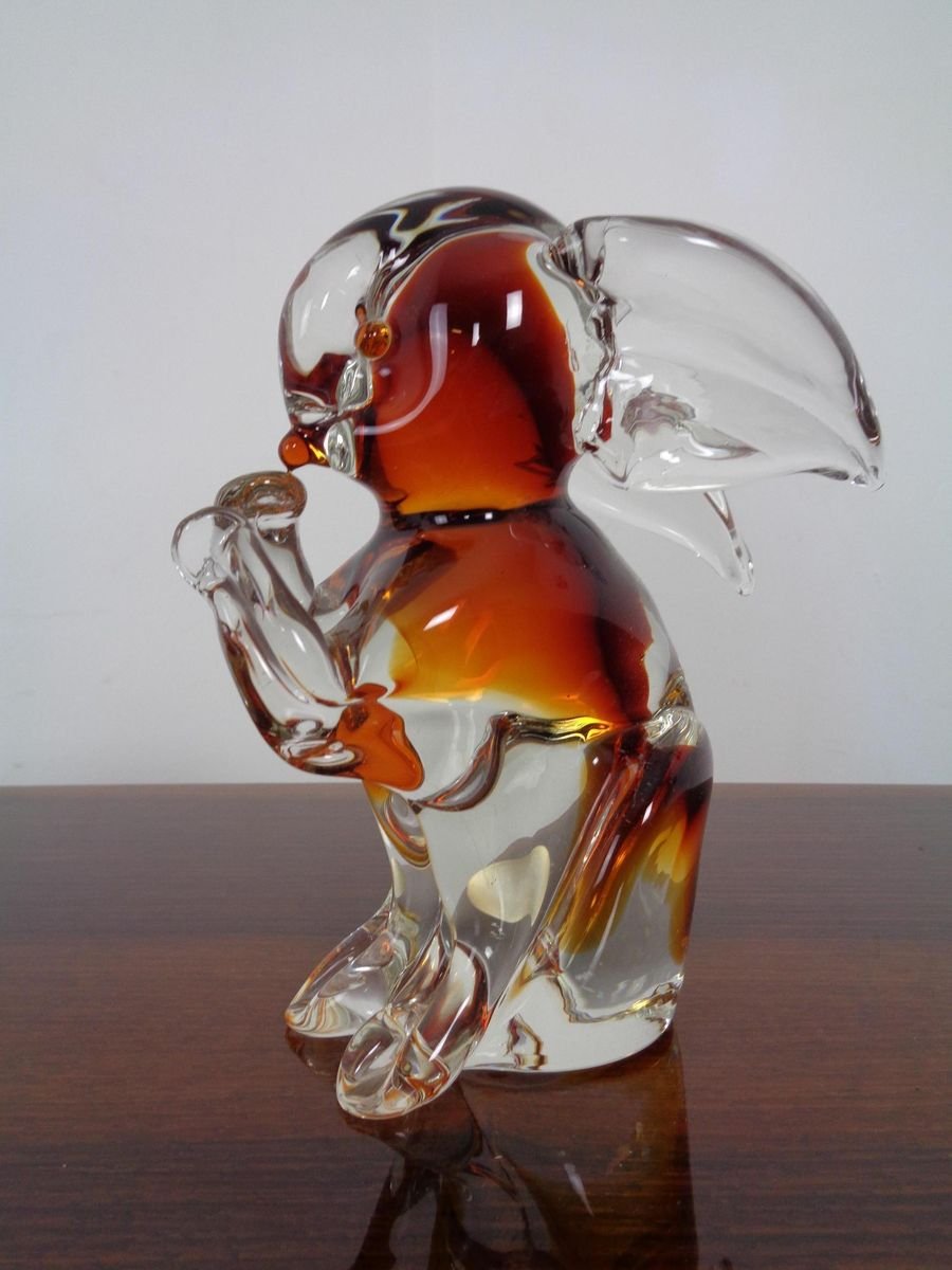 Large Italian Murano Glass Rabbit from Murano, 1960s for sale at Pamono