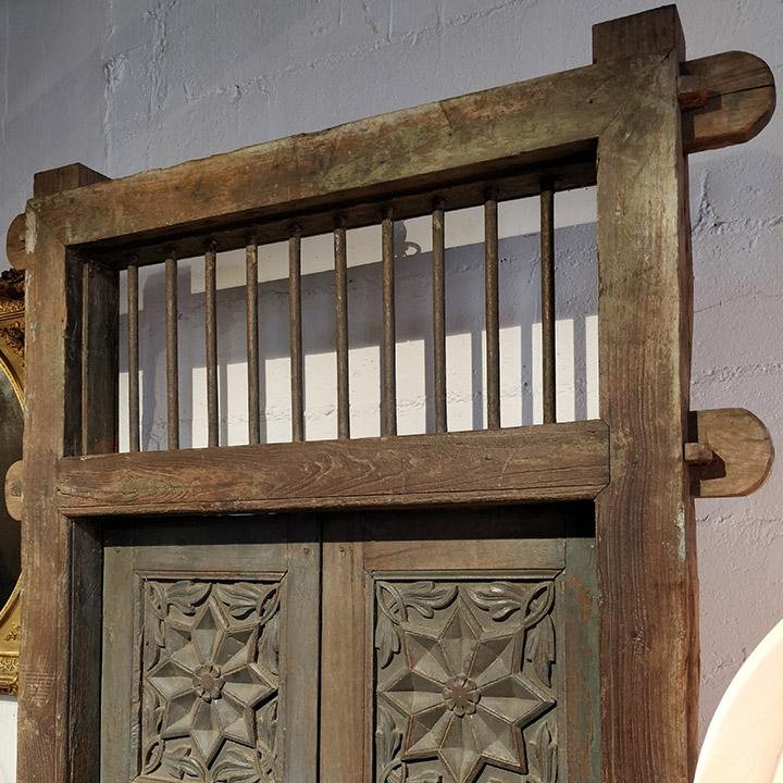 Wooden Window with Balustrade for sale at Pamono