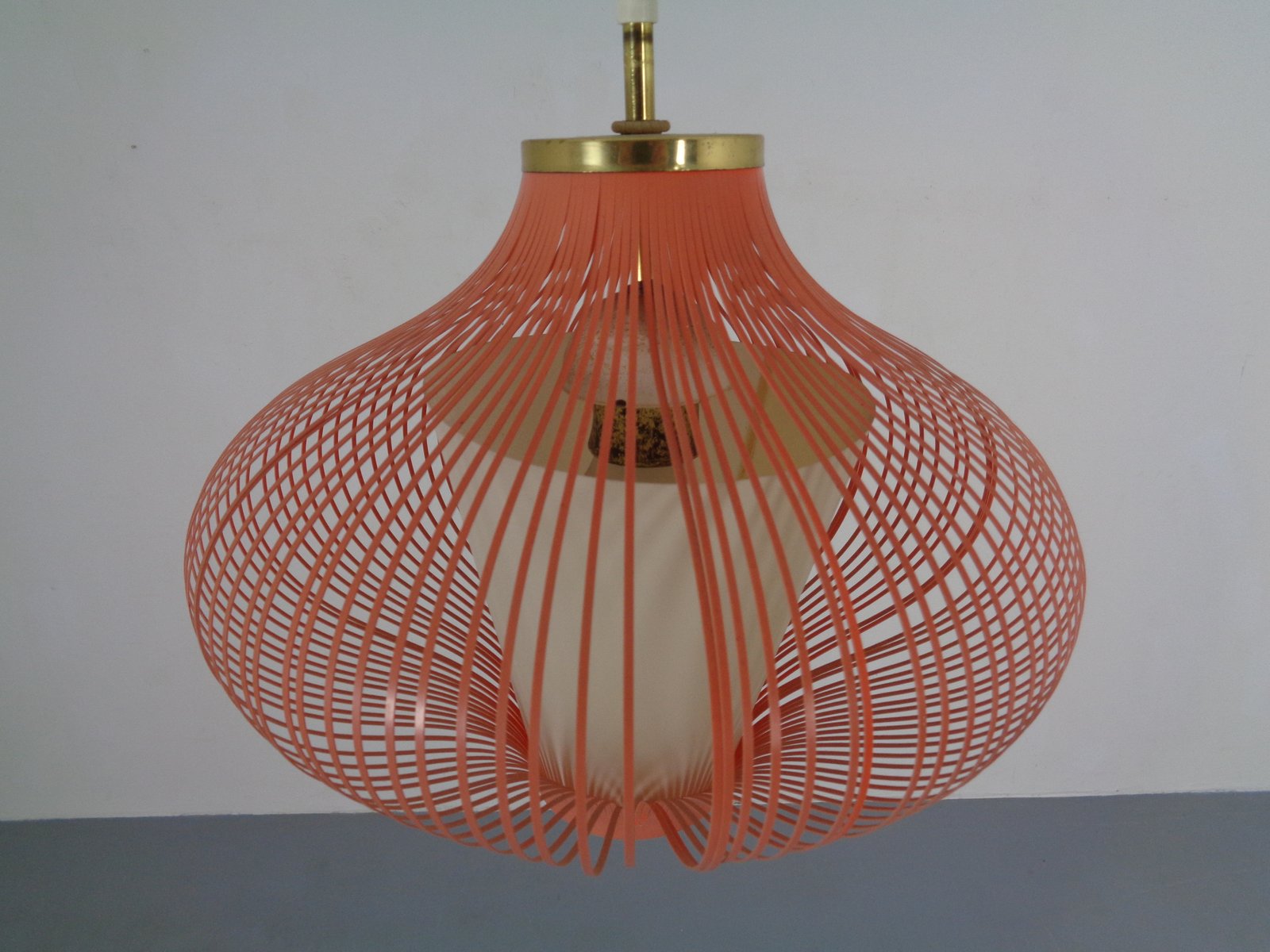 Filigree Spaghetti Ceiling Lamps, 1950s, Set of 2 for sale at Pamono