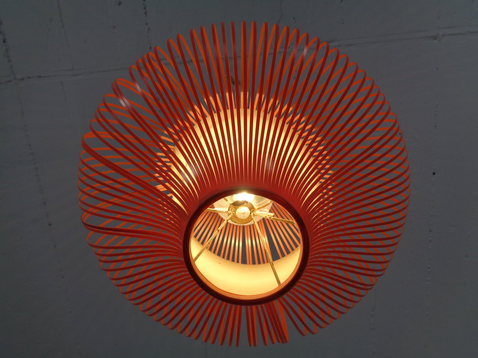 Filigree Spaghetti Ceiling Lamps, 1950s, Set of 2 for sale at Pamono