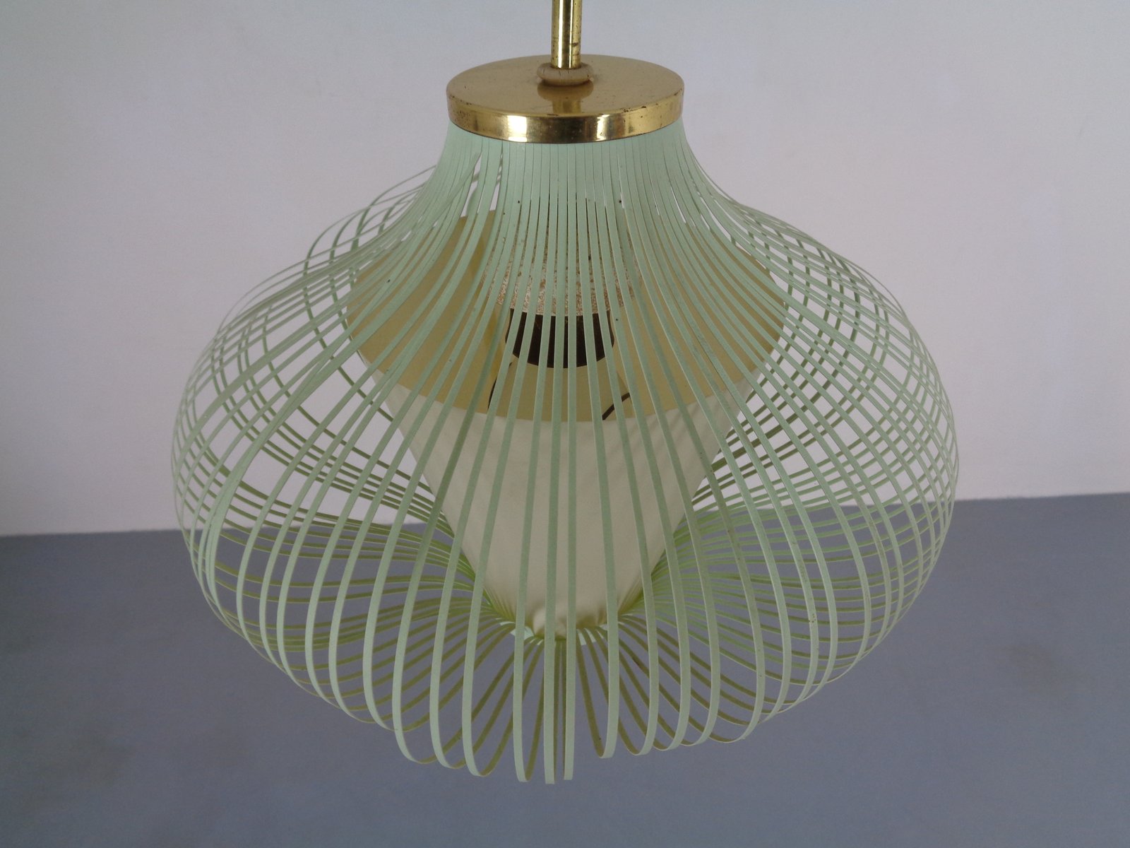Filigree Spaghetti Ceiling Lamps, 1950s, Set of 2 for sale at Pamono