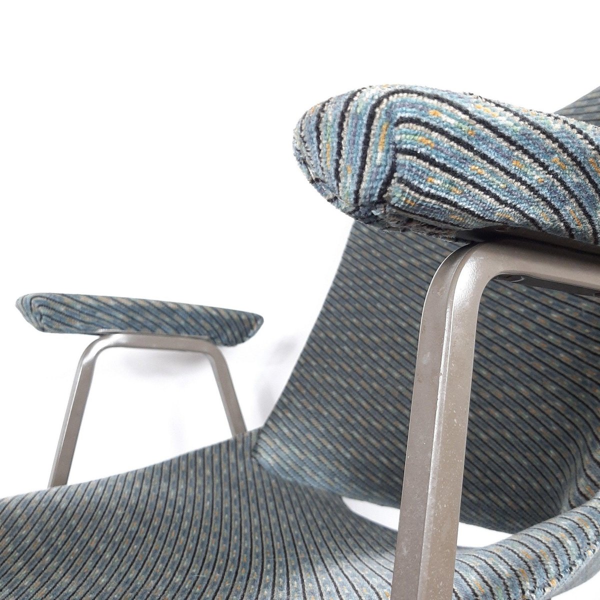 Mid-Century Plywood & Textile Office Chair by Niko Kralj for Stol ...