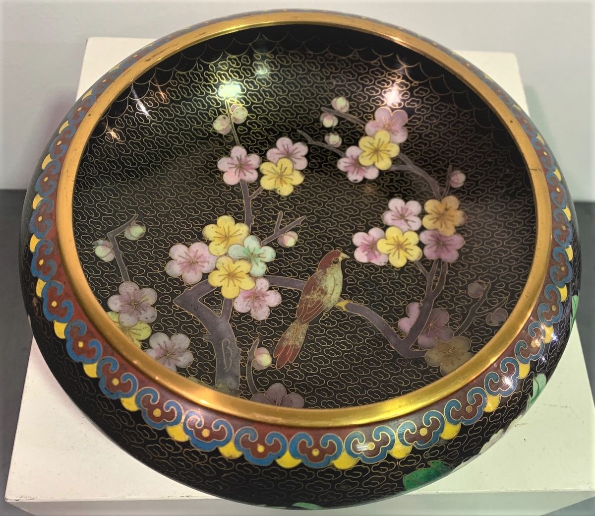 Cloisonne Bowl, 1950s for sale at Pamono