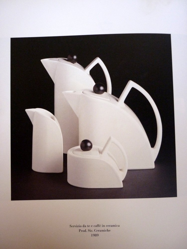 Postmodernist Ceramic Pitcher by Maurizio Duranti for SIC, 1989 for ...