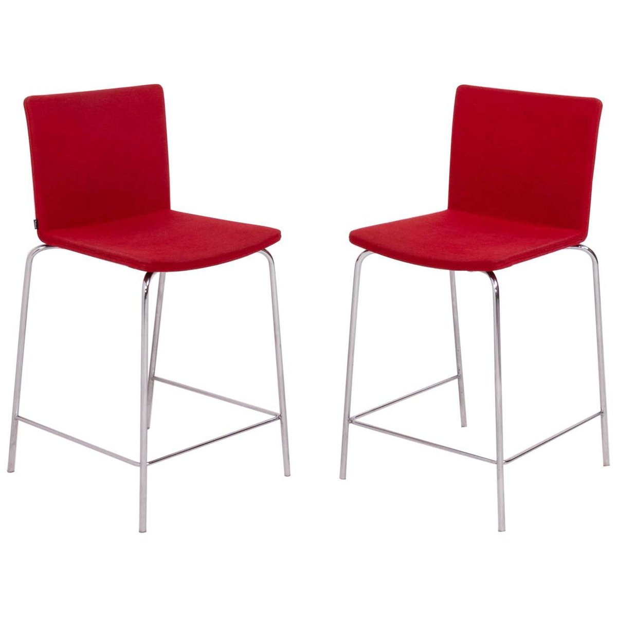 Nex Red Hocker von Mario Mazzer für Poliform, 2er Set bei Pamono kaufen