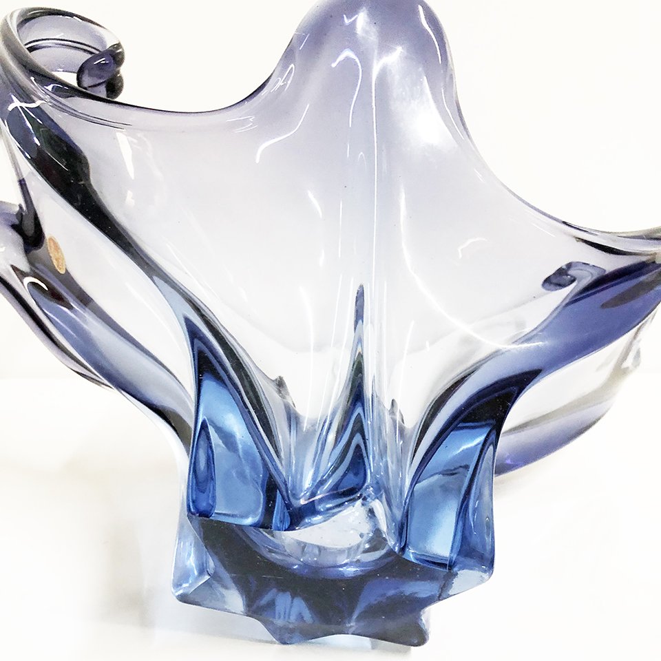 Vintage Murano Glass Vase, 1960s for sale at Pamono