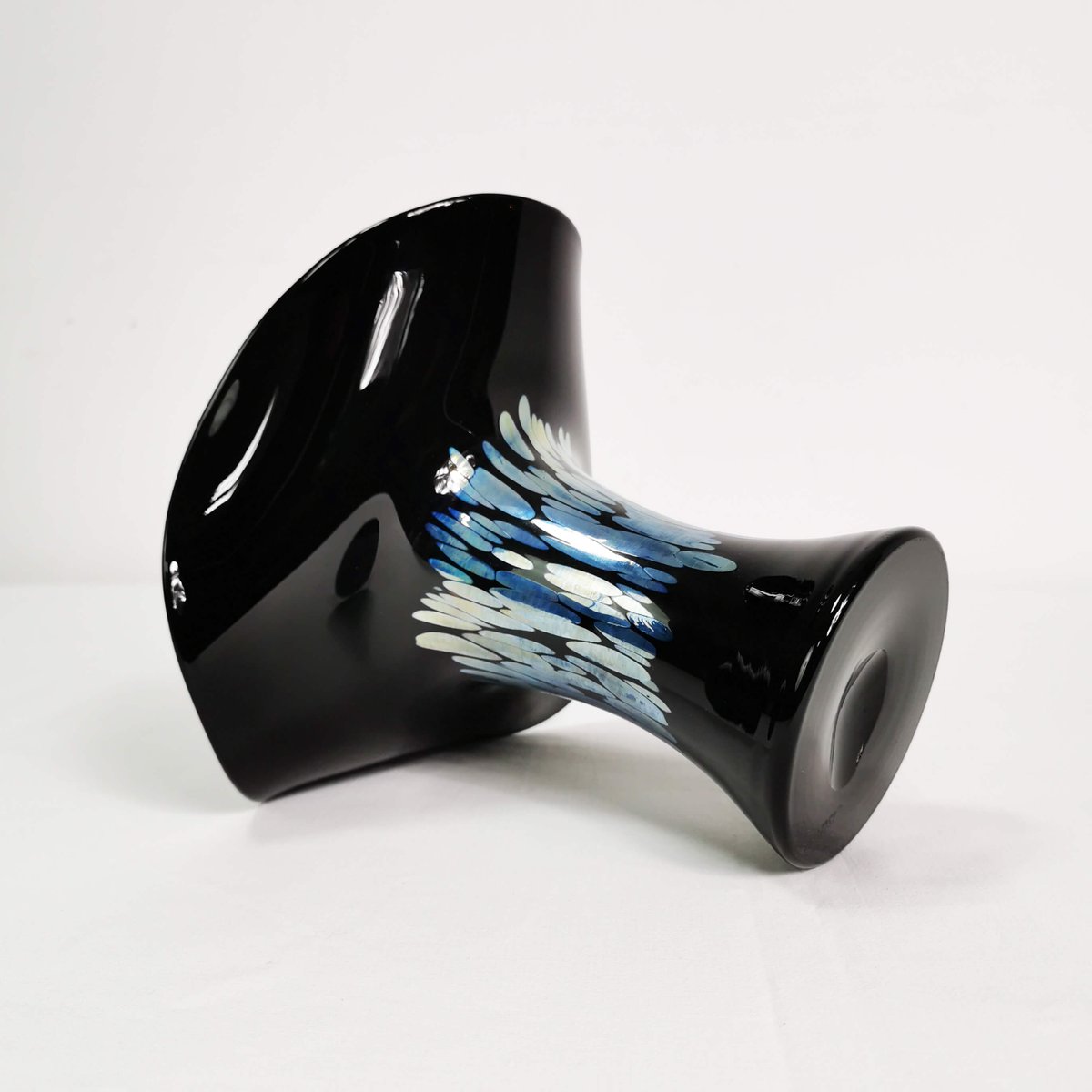 Glass Vase from Erwin Eisch, Germany, 1970s for sale at Pamono