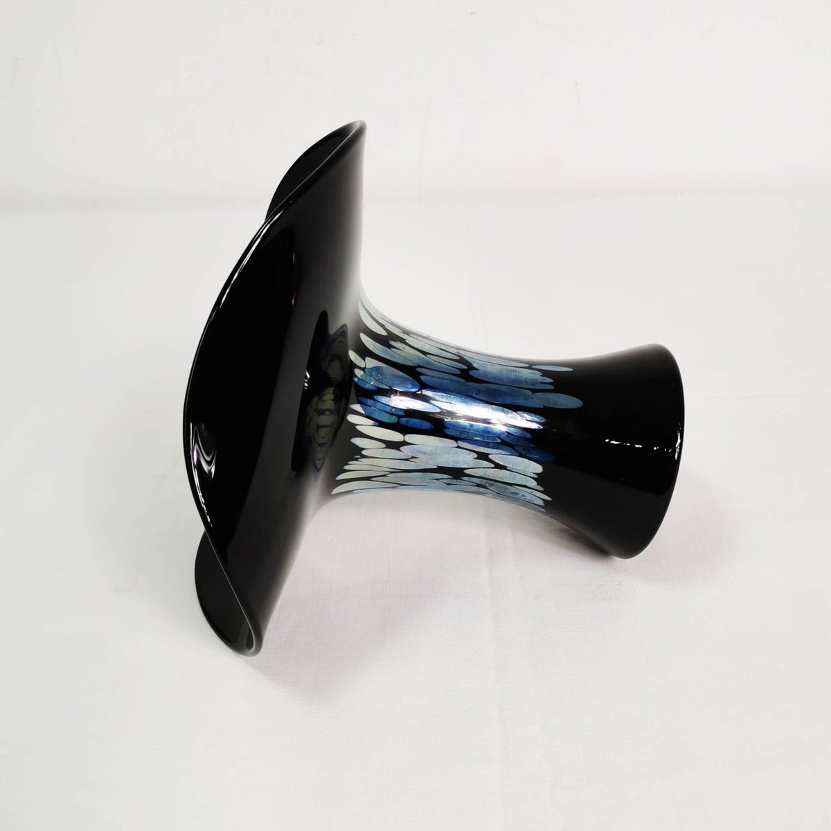 Glass Vase from Erwin Eisch, Germany, 1970s for sale at Pamono