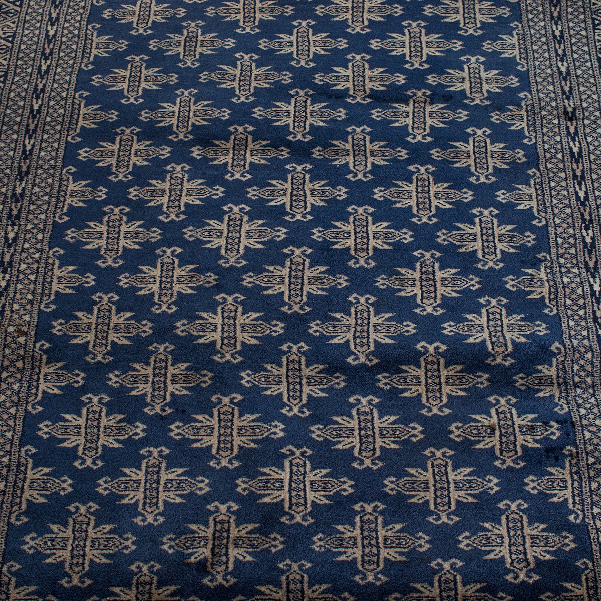 Vintage Middle Eastern Woven Bokhara Hall Rug, 1930s for sale at Pamono