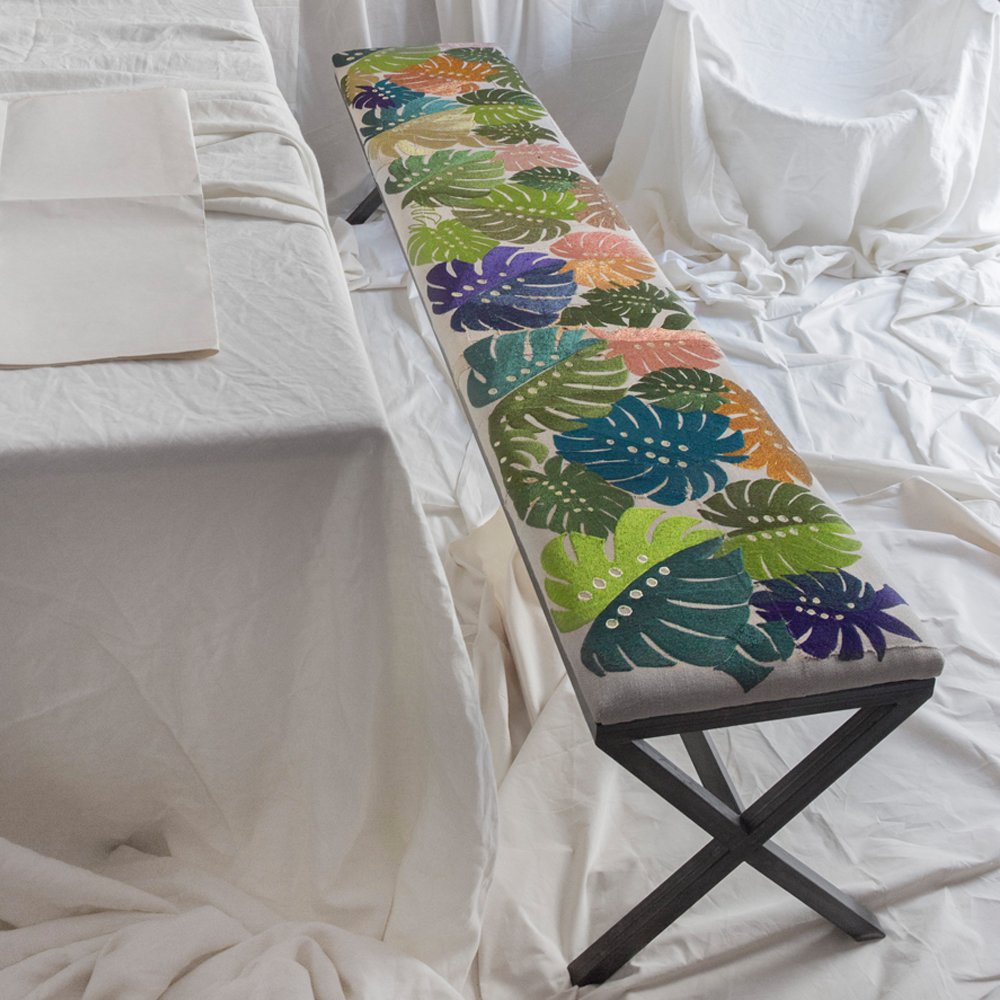 X Verde Bench by Bokja for sale at Pamono