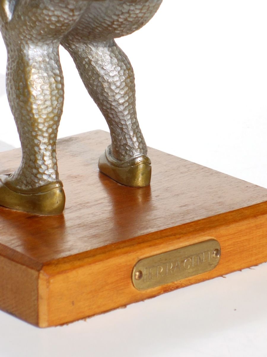 Bronze Italian Sculpture of Jester, 1970s for sale at Pamono