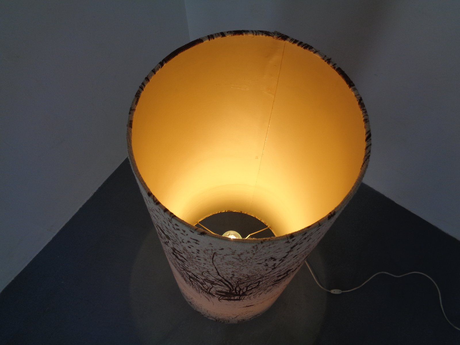 Large Ceramic Floor Lamp by Peter Delius for Hamelner Töpferei, 1960s ...