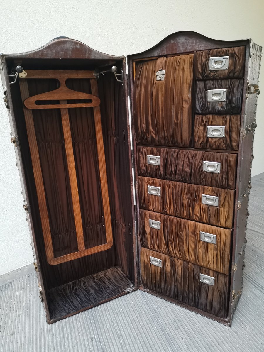 Antique Trunk Cabinet for sale at Pamono