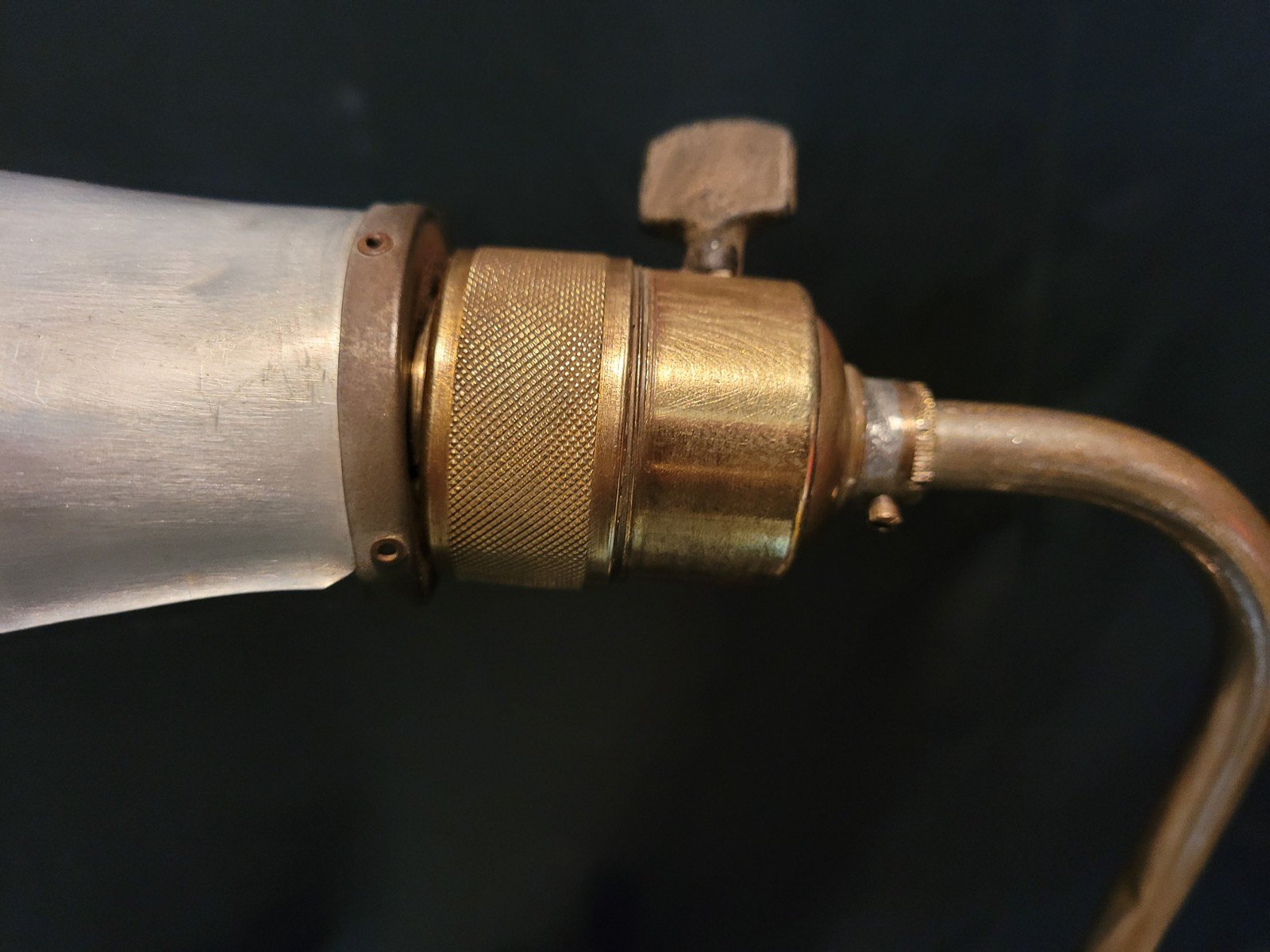 Quinquet Style Table Lamp, 1920s for sale at Pamono