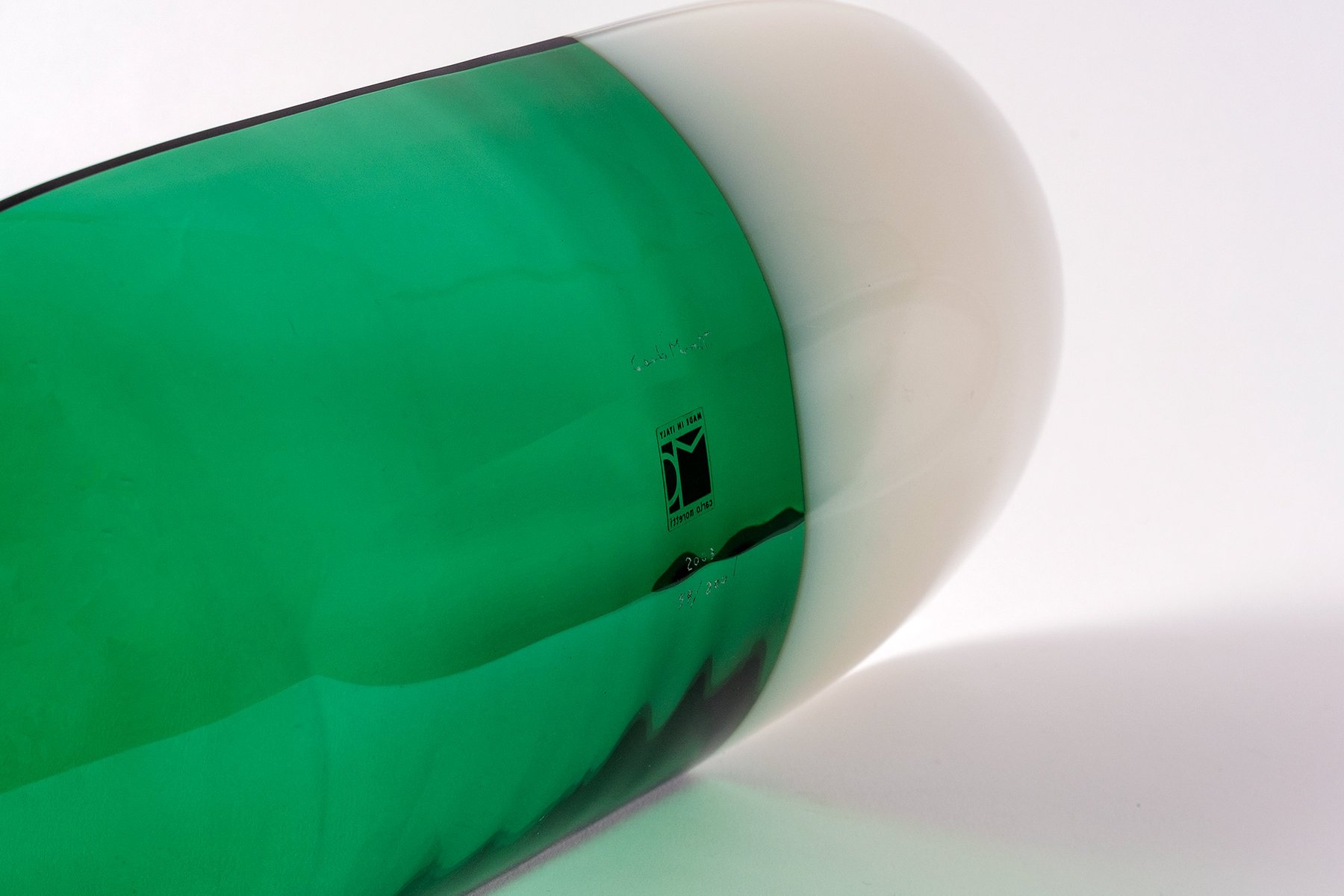 Italian Murano Glass Incalmo Dish by Carlo Moretti for Moretti, 2003 ...