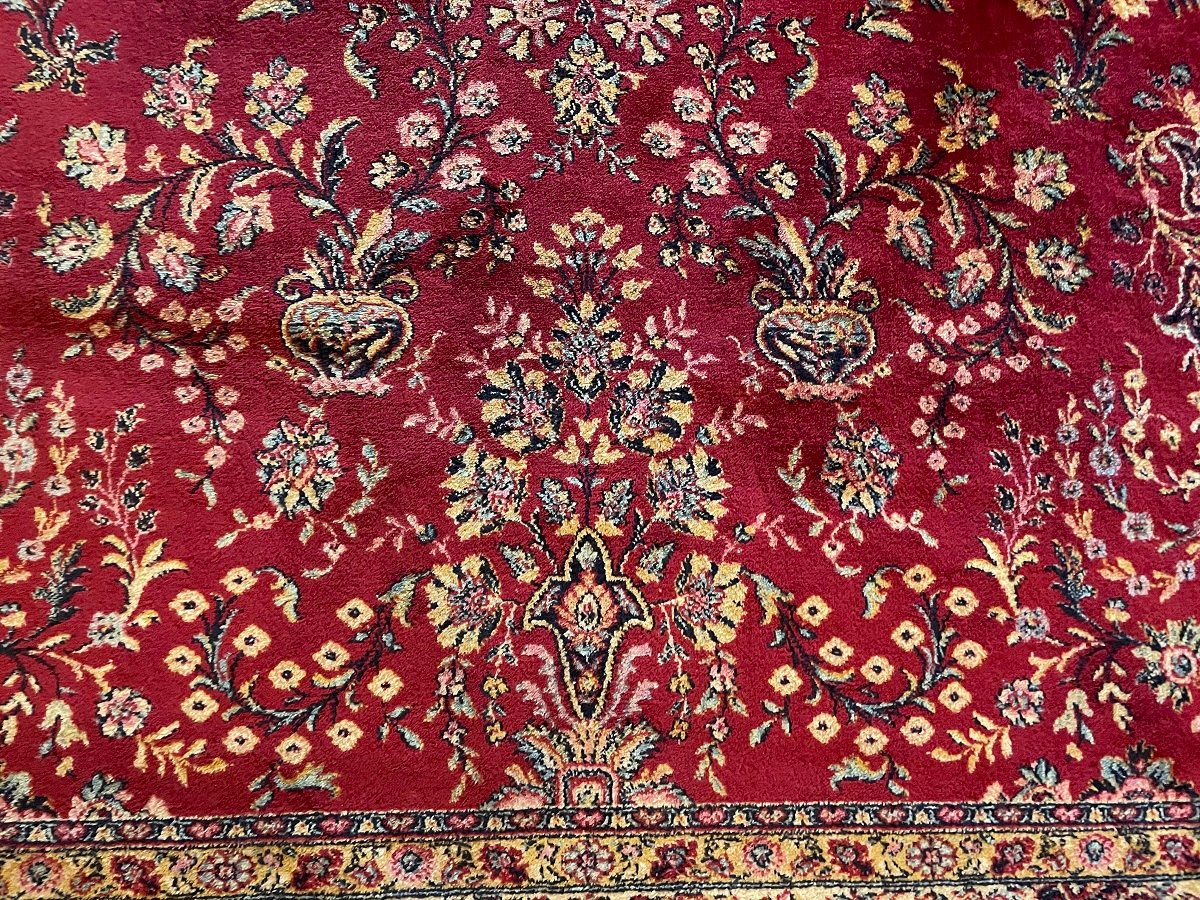Mid-Century Middle Eastern Red Carpet for sale at Pamono