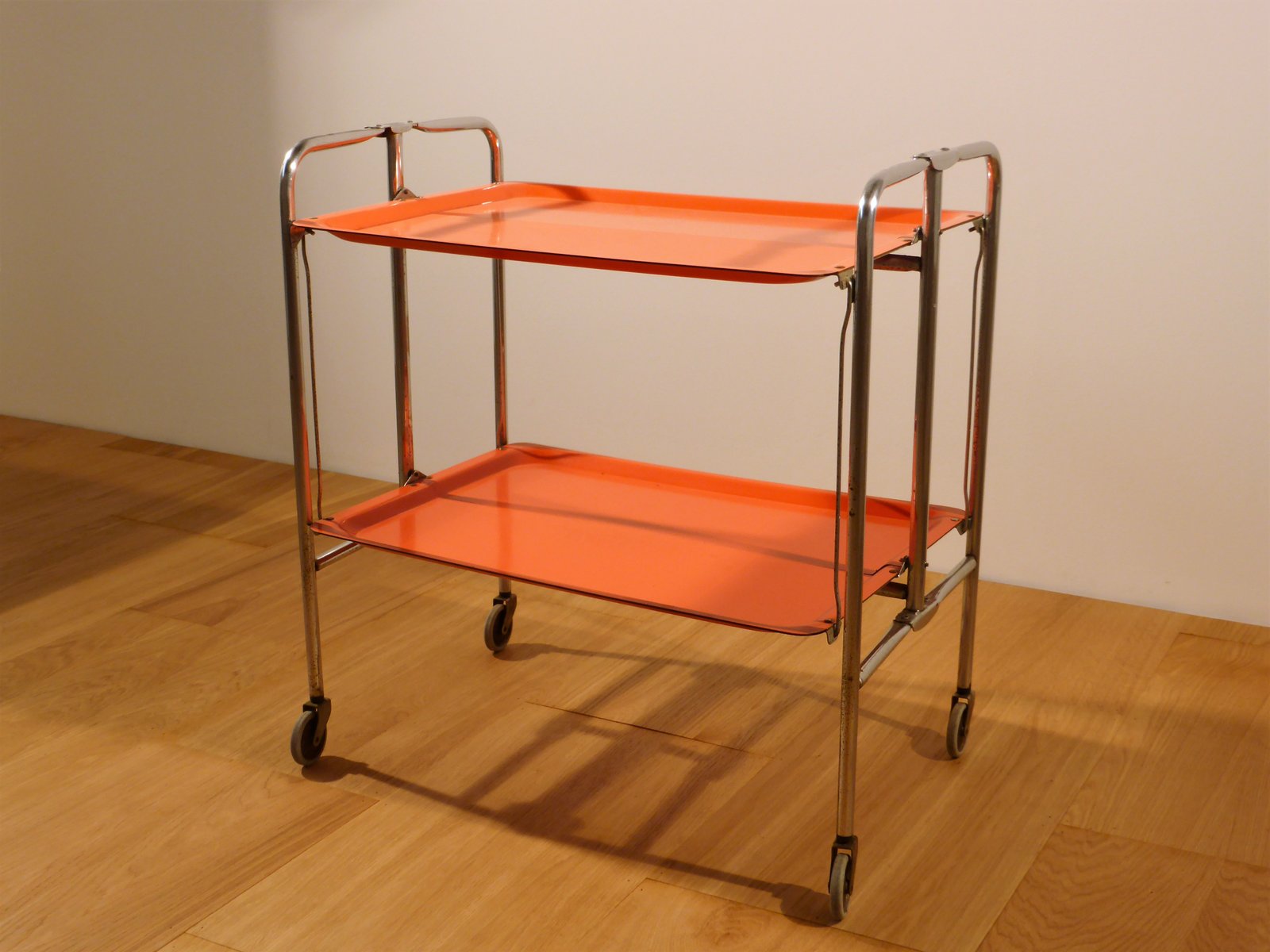 Orange Trolley, 1970s for sale at Pamono