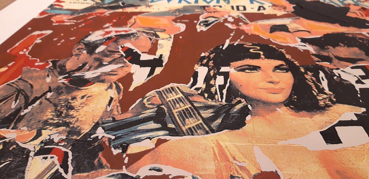 Cleopatra, 1998 Mimmo Rotella for sale at Pamono