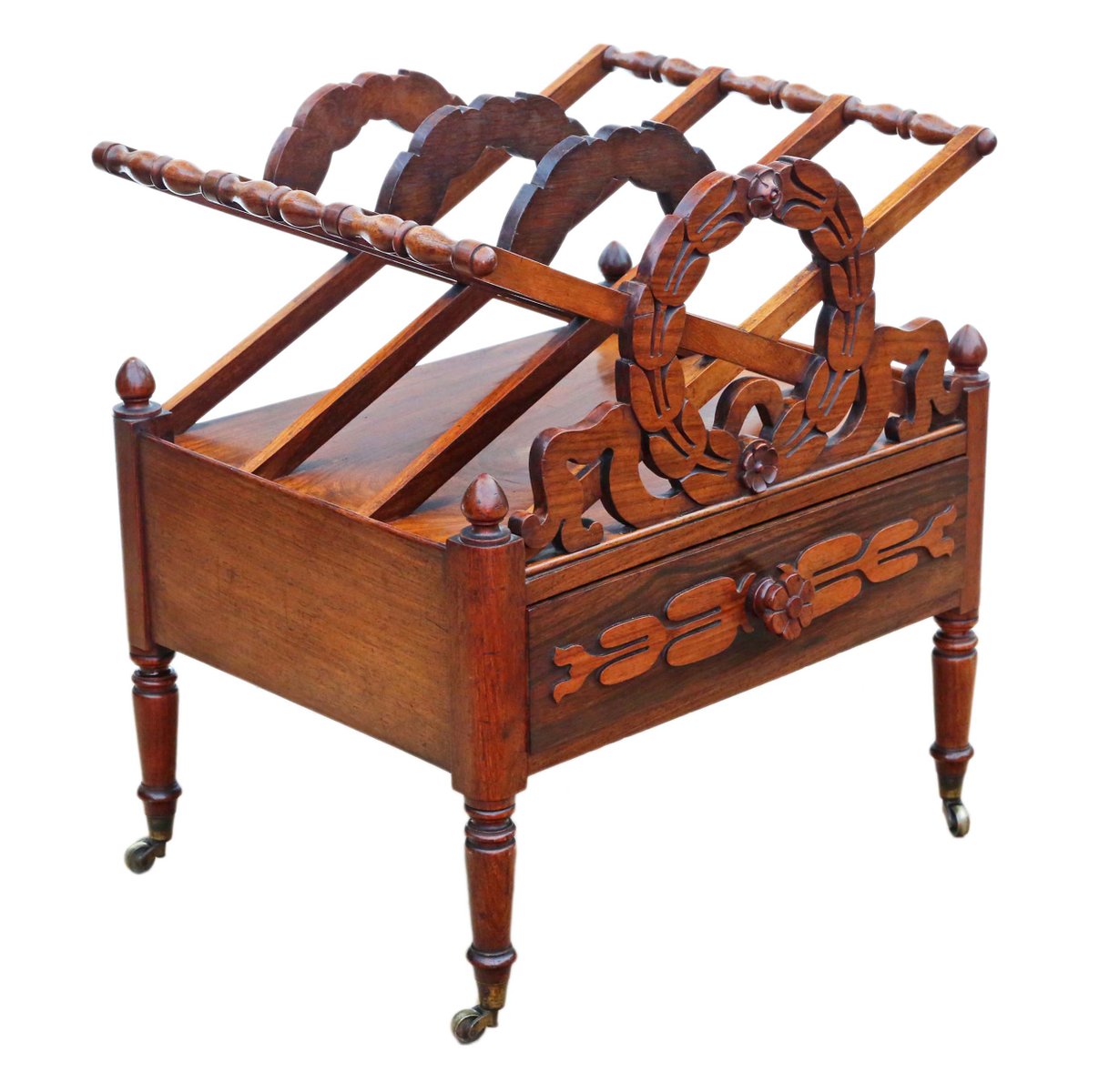 Mahogany Magazine Rack, 1820s for sale at Pamono