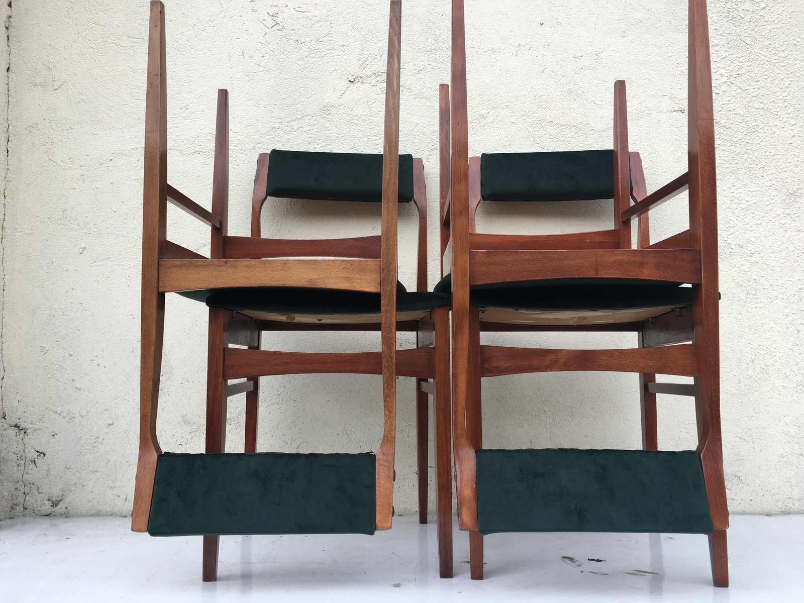 Polish Dining Chairs from Olsztyńskie Fabryki Mebli, 1960s, Set of 4 ...