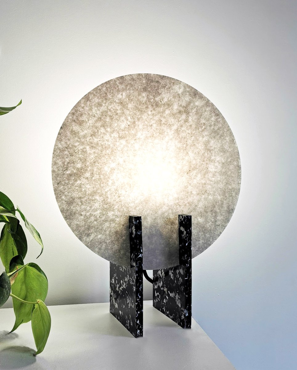 Solarium Lamp in Recycled Plastic by Valérie Windeck for Boutures for ...
