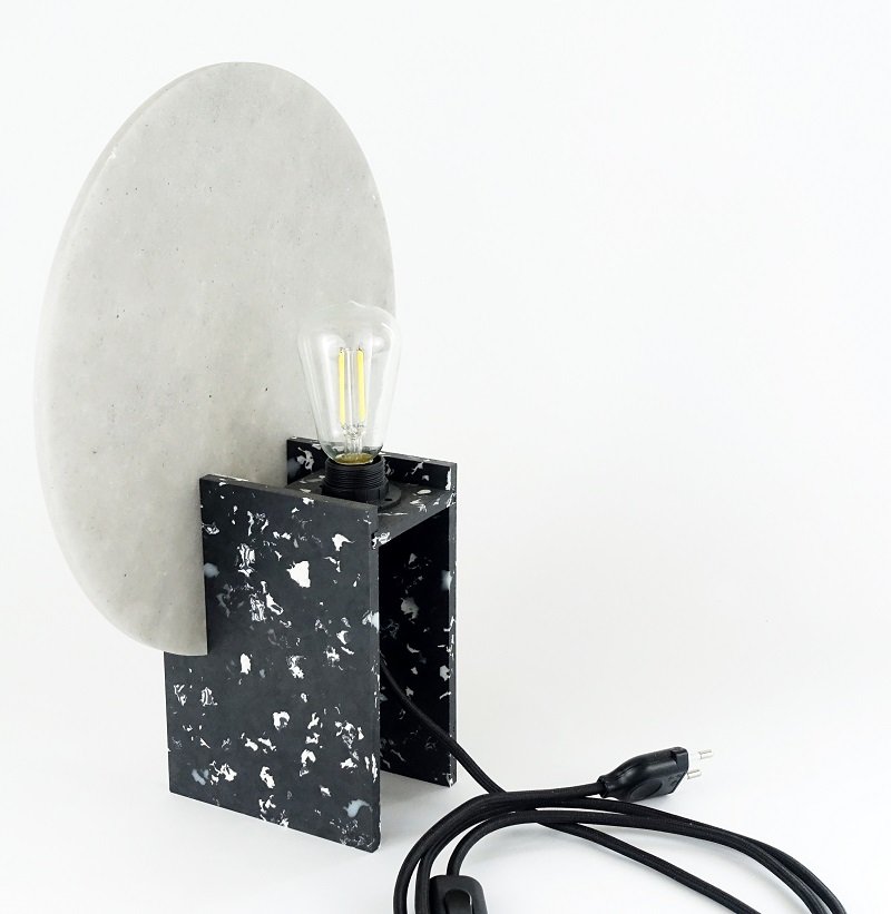 Solarium Lamp in Recycled Plastic by Valérie Windeck for Boutures for ...