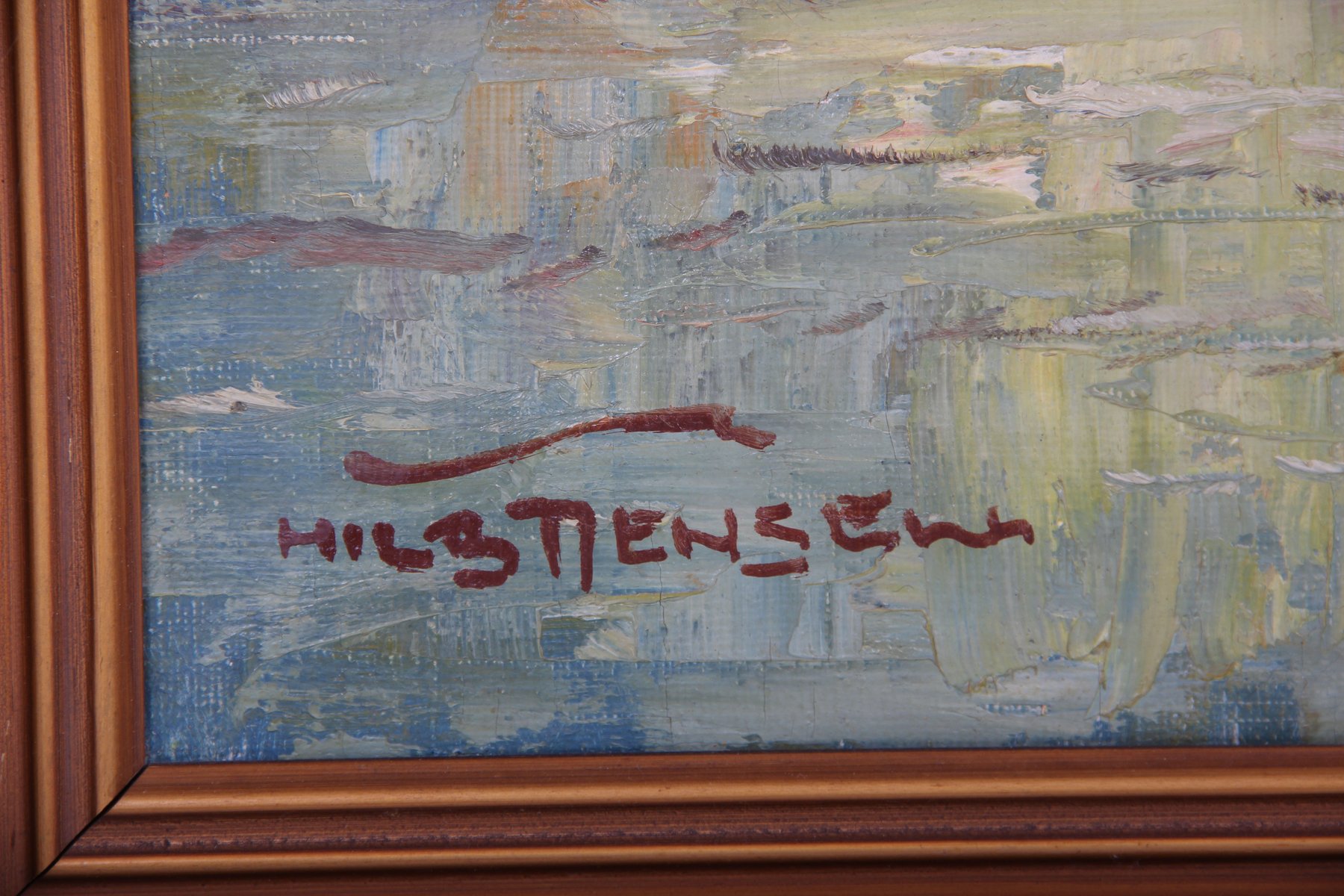 Hilbert Jensen (Born 1911), Painting, 1950s for sale at Pamono