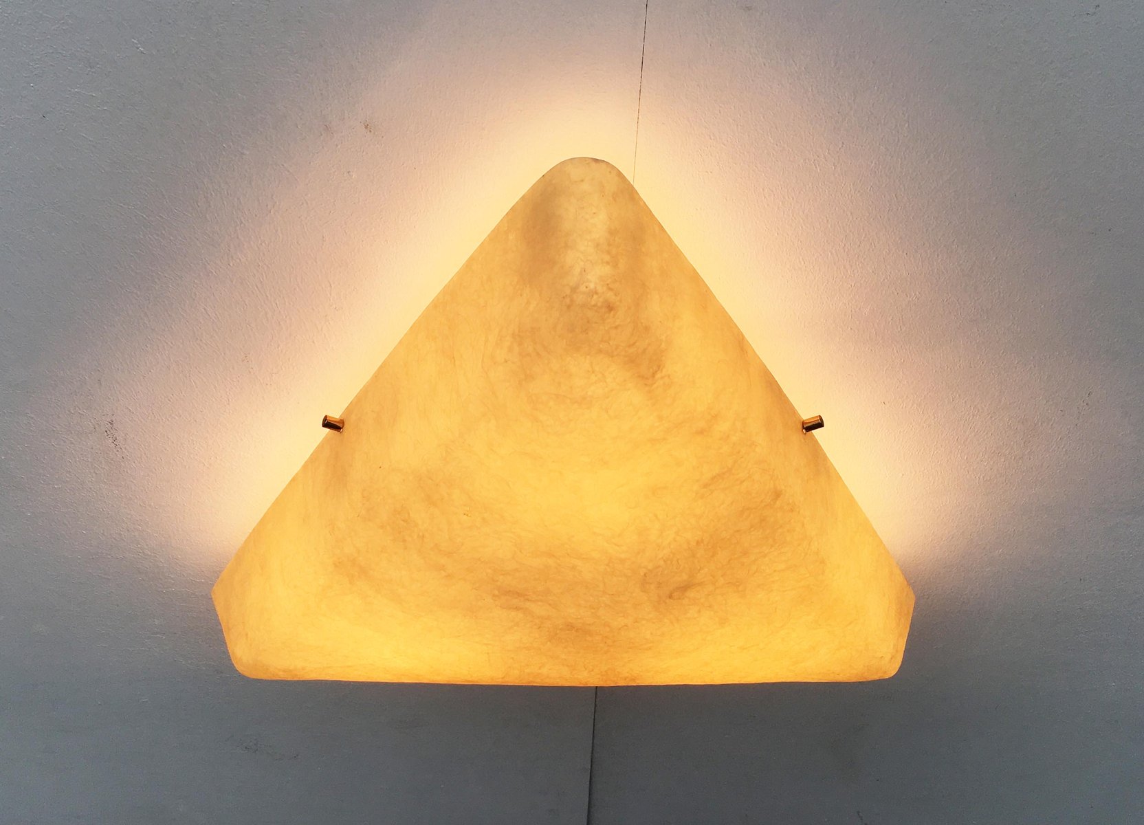 Mid-Century Fibreglass Ceiling Lamp for sale at Pamono