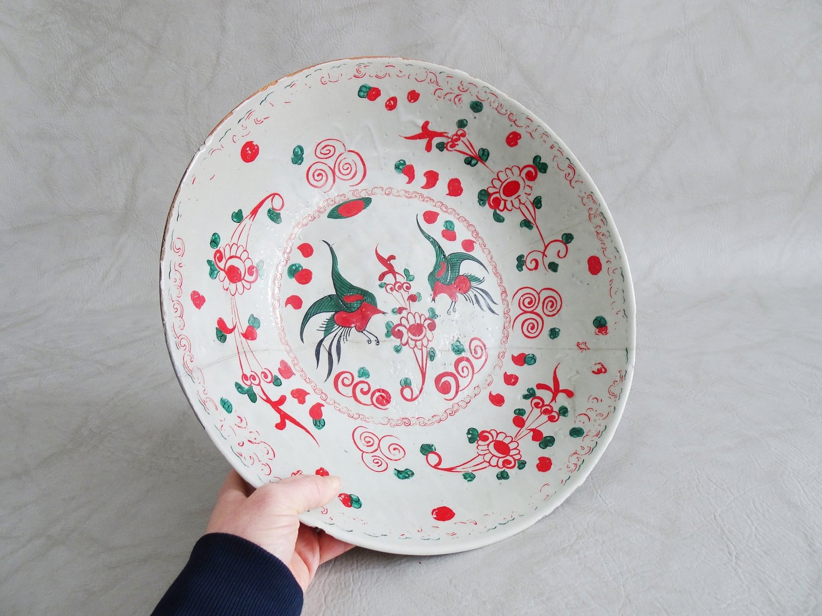 Scodella antica in ceramica, XVII secolo in vendita su Pamono