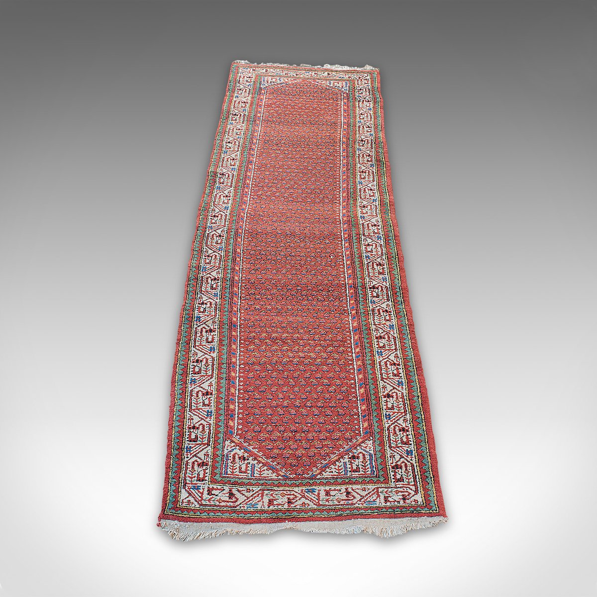 Long Vintage Hallway Runner Rug, 1960s for sale at Pamono