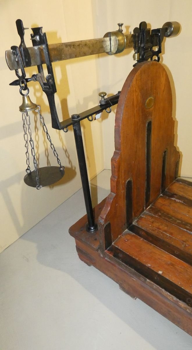 Libra Iron, Brass and Wood Bench by Leonardo Bertani, Italy, 1800s for ...