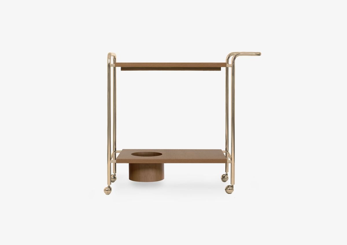 Matilda Tea Trolley by Marqqa, Set of 3 for sale at Pamono