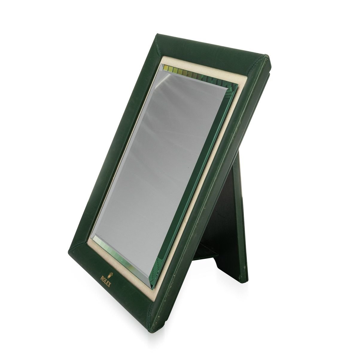 20th Century Green Leather Mirror by Rolex for Rolex, 1980s for sale at ...