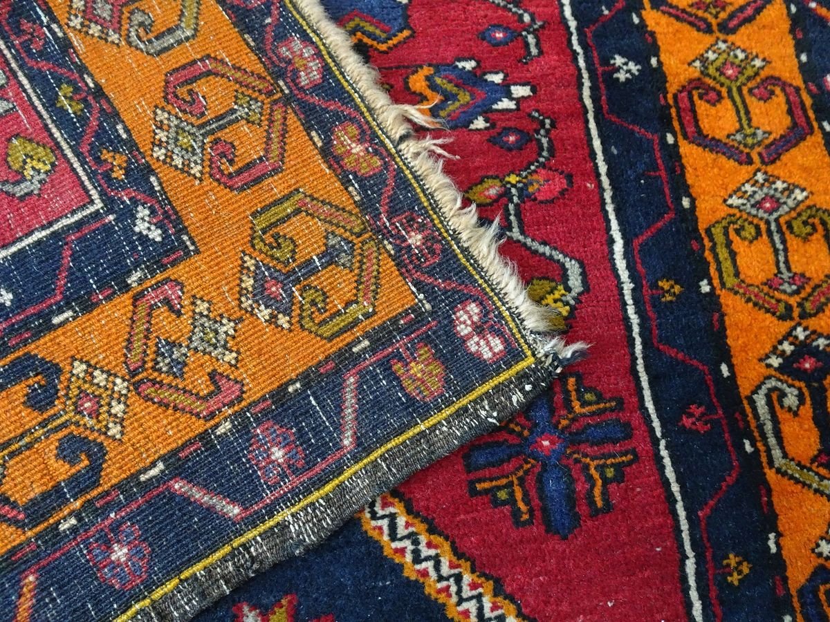 Large Turkish Wool Kayseri Yahyali Carpet, 1970s for sale at Pamono