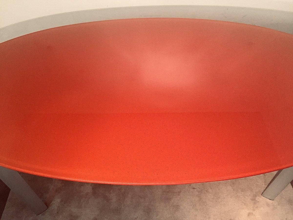 Metra Italian Modern Table by Makio Hasuike for Seccose for sale at Pamono