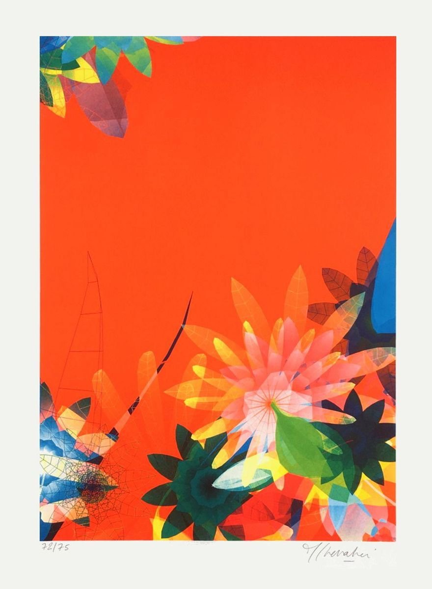 Sur, Nature Orange von Miguel Chevalier bei Pamono kaufen