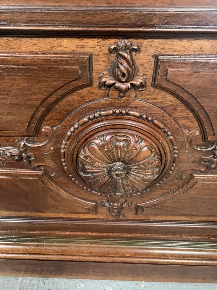 French Henry II Walnut Display Cabinet for sale at Pamono