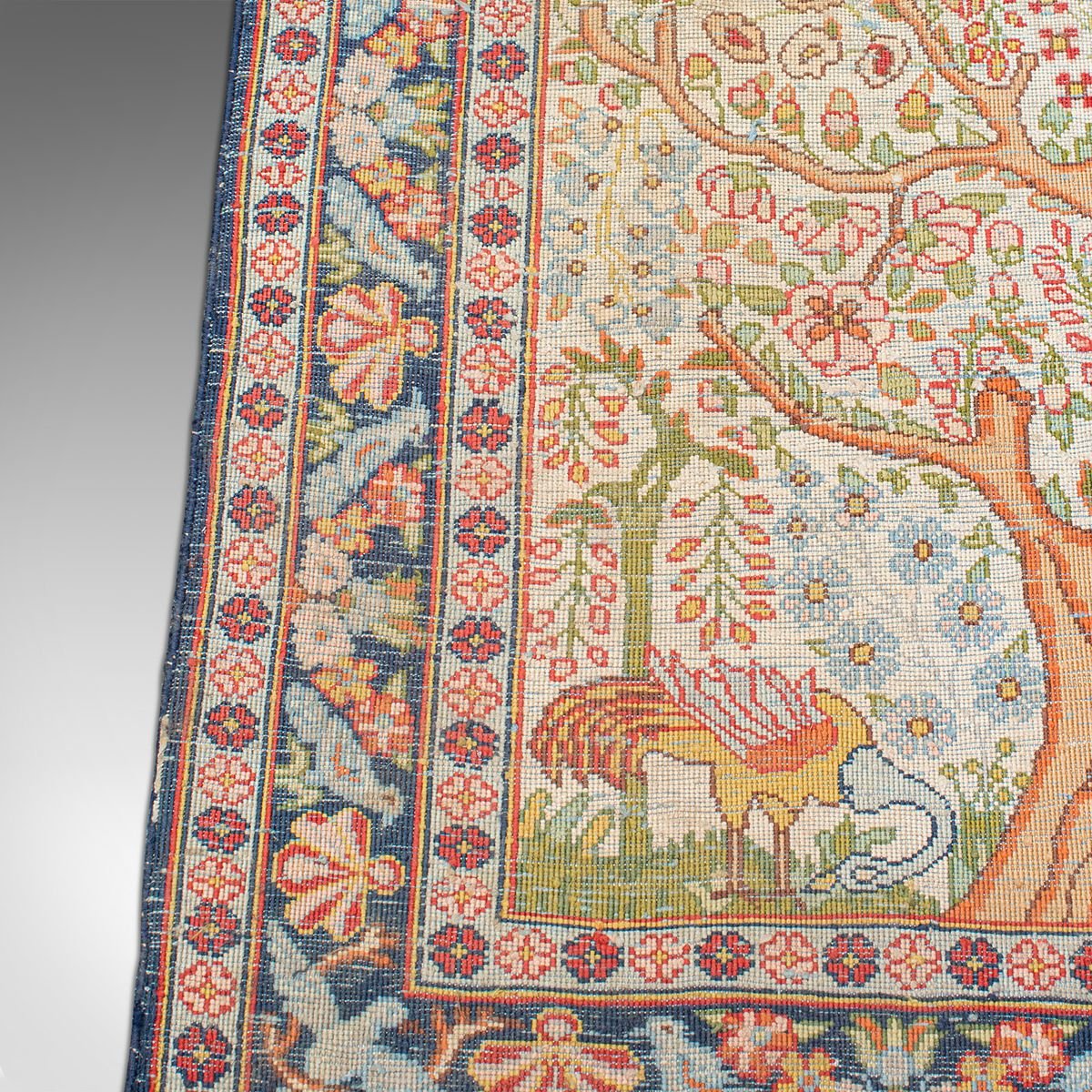 Small Vintage Caucasian Woven Tree of Life Rug for sale at Pamono
