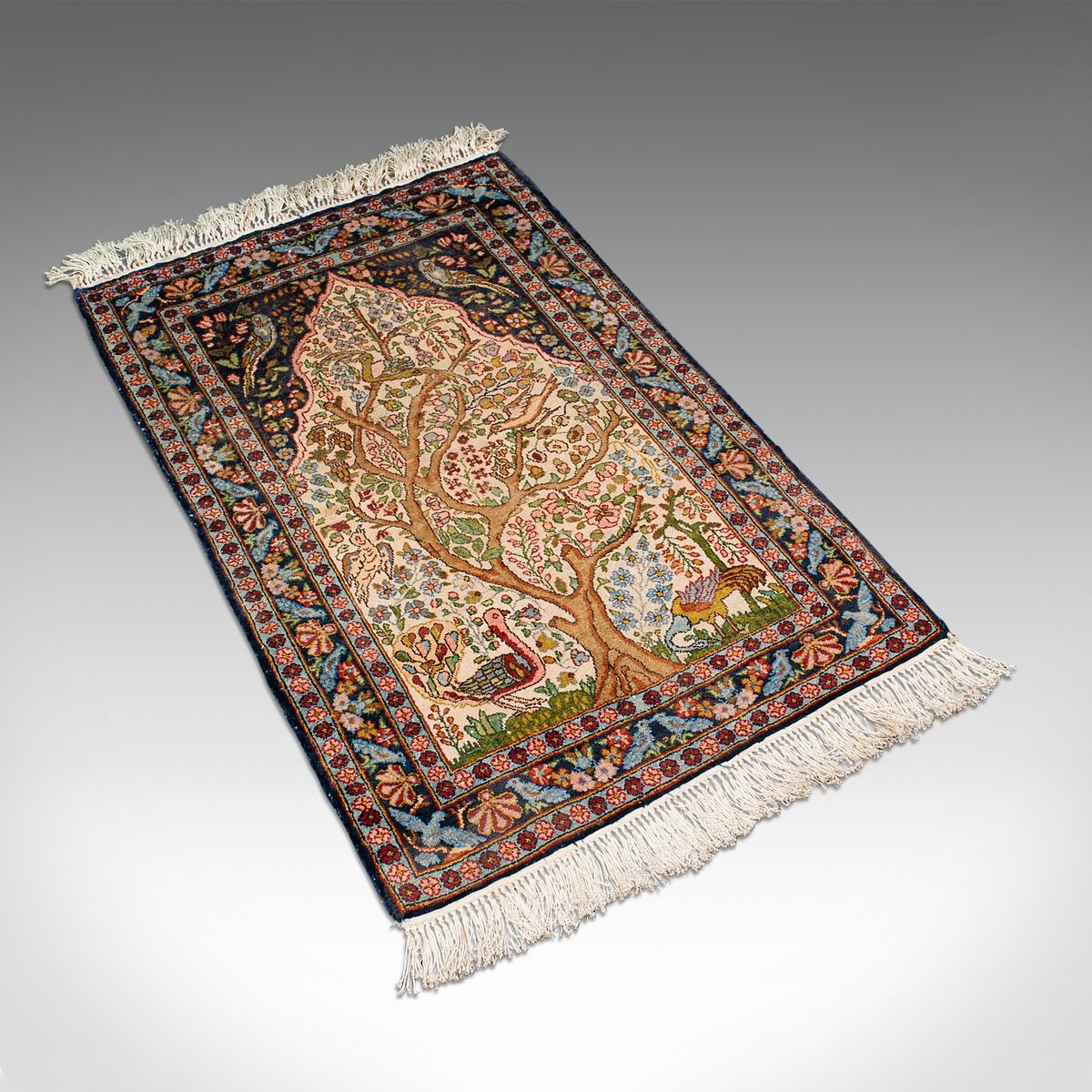 Small Vintage Caucasian Woven Tree of Life Rug for sale at Pamono