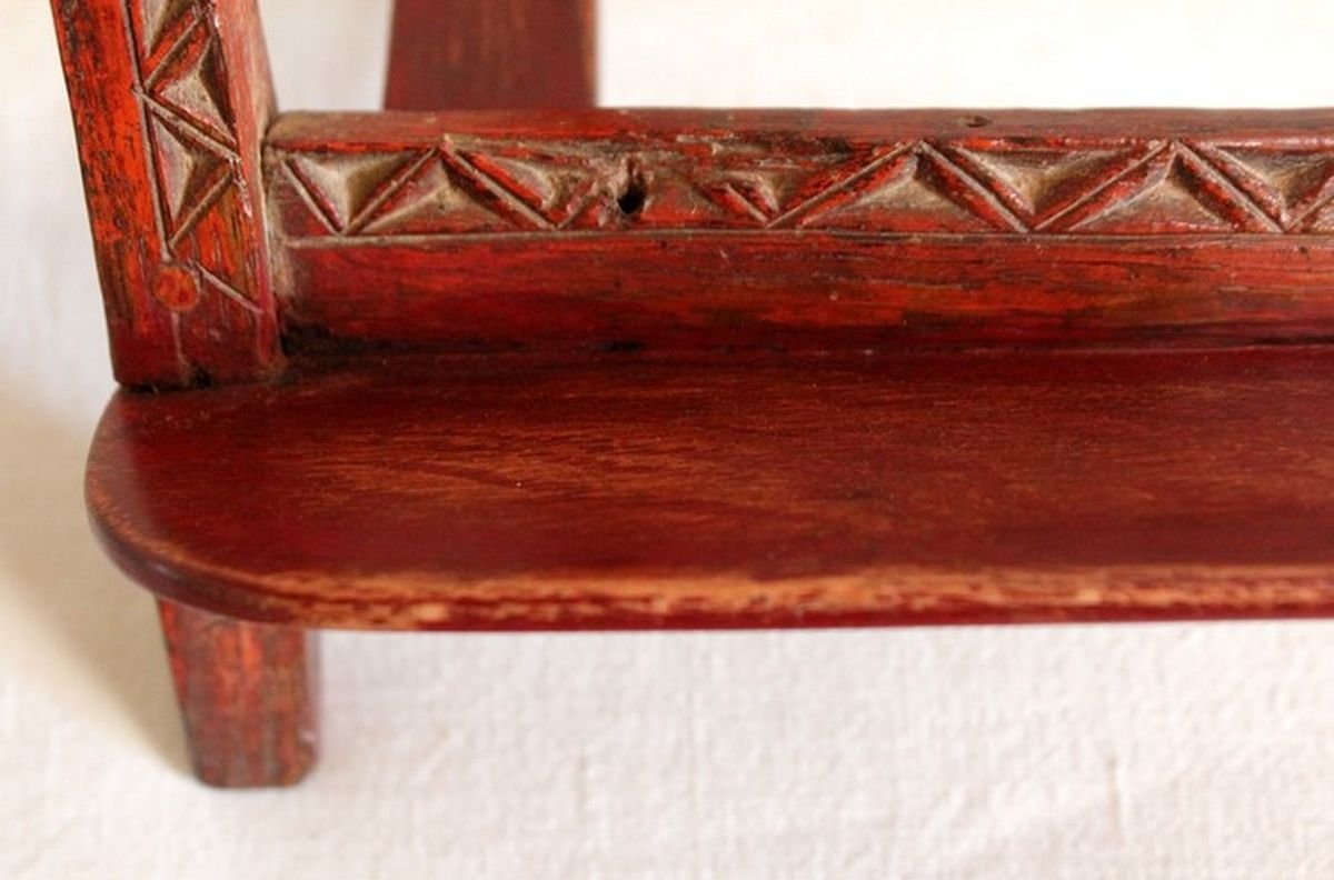 Vintage Rustic Oak Lectern for sale at Pamono