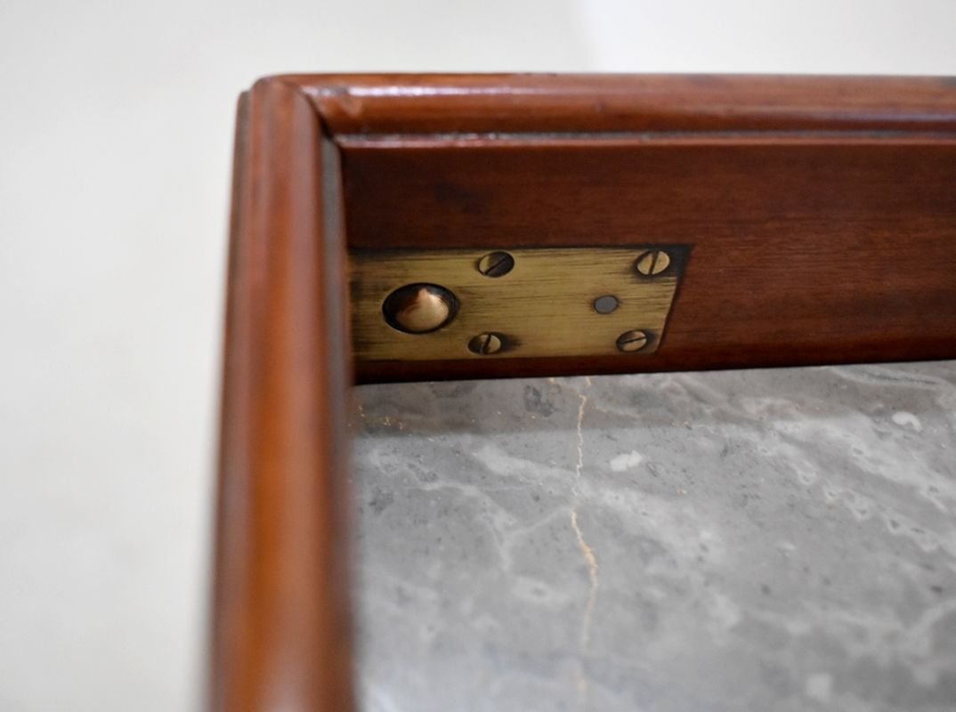 Small Louis XVI Style Mahogany Powder Table for sale at Pamono