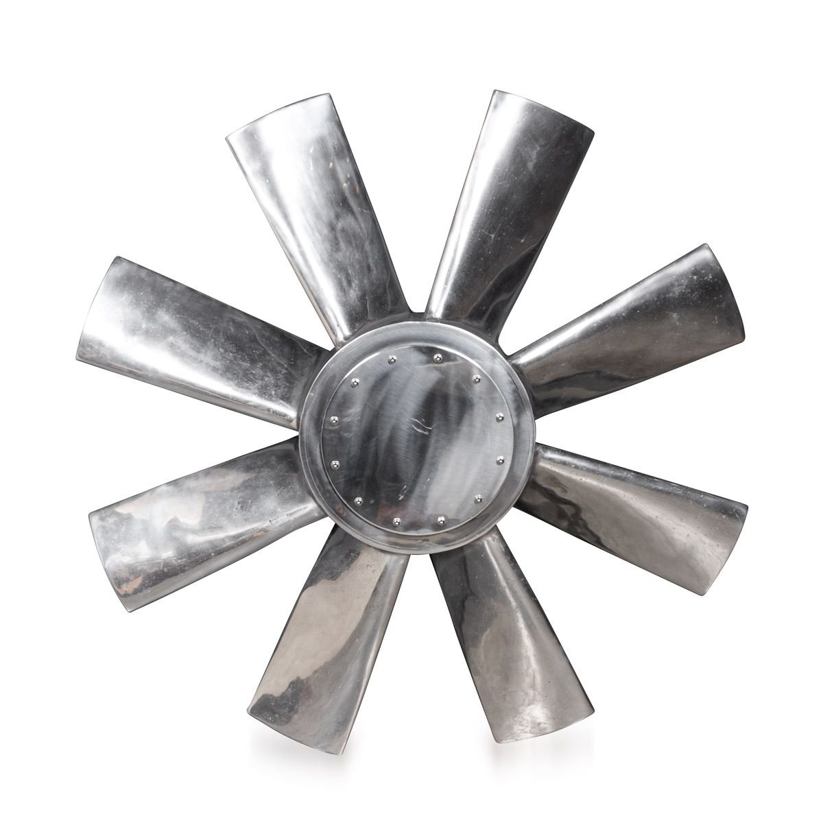 Large Polished Intake Fan Blade, Circa 1950 for sale at Pamono