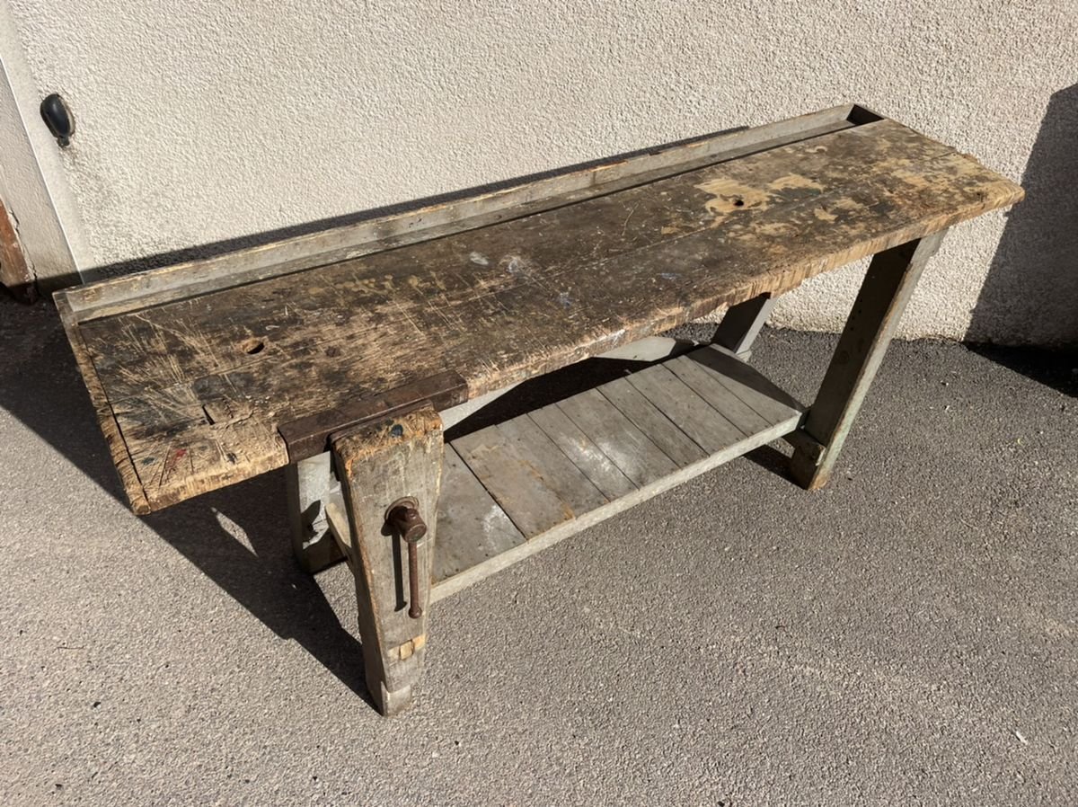 Antique Violin Makers Workbench for sale at Pamono