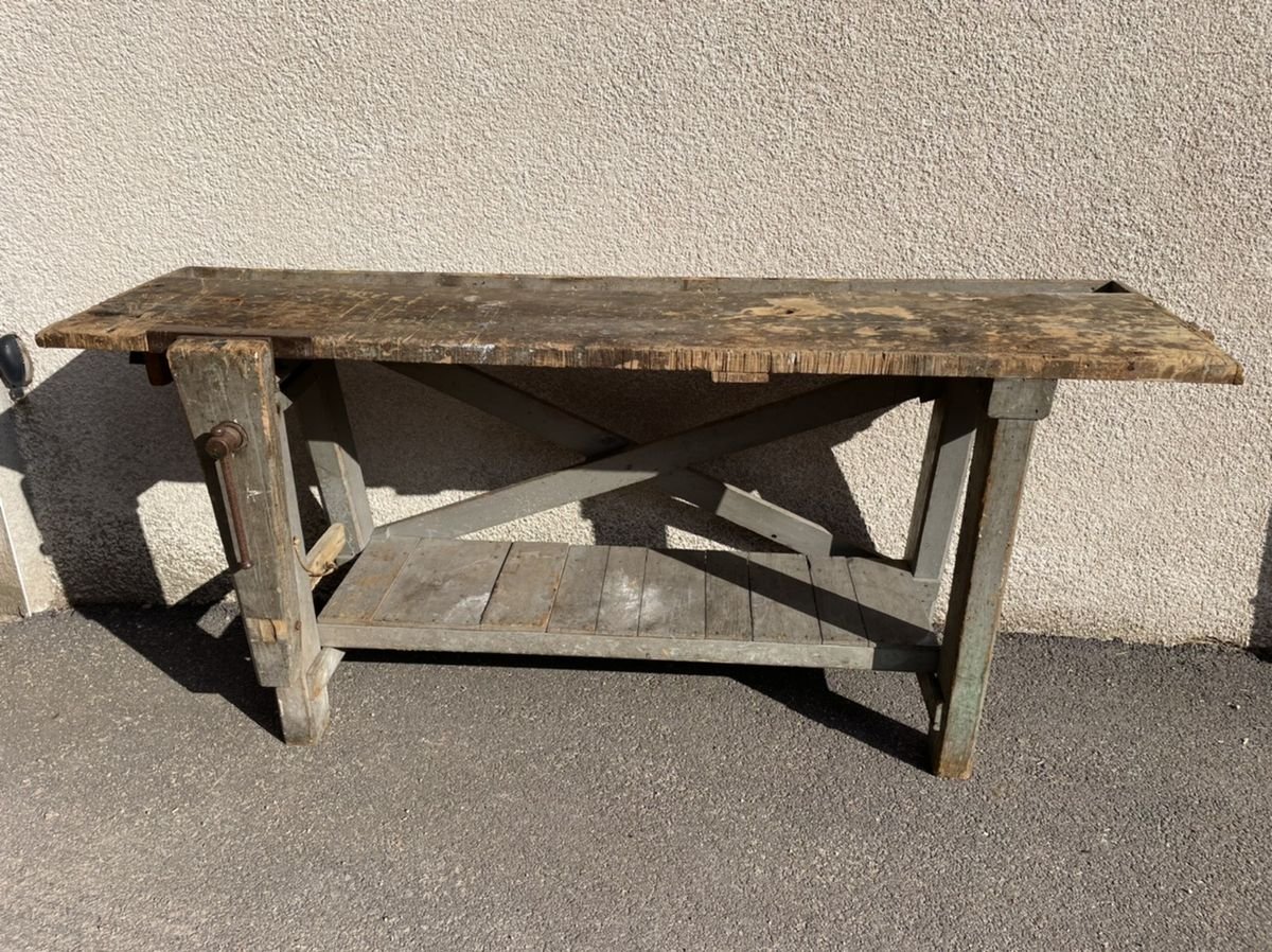 Antique Violin Makers Workbench for sale at Pamono