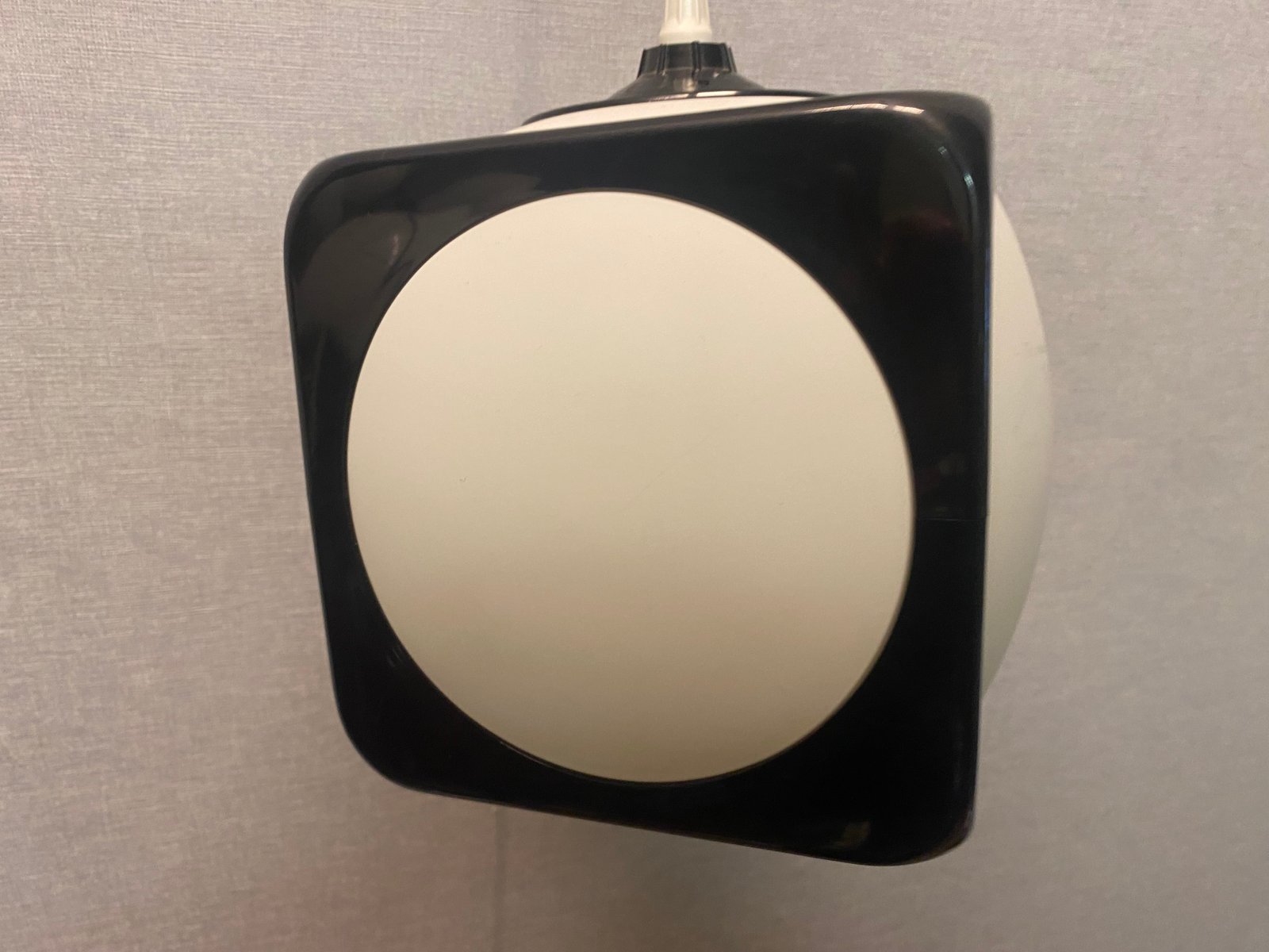 Space Age Dice Ceiling Lamp in Black by Lars Schioler for Hoyrup Lamper ...
