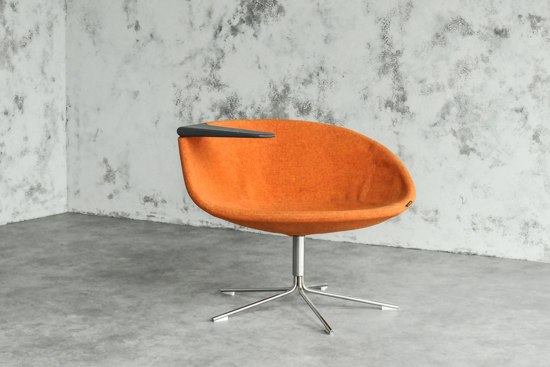 Moment Lounge Chair in Orange by Khodi Feiz for Offect for sale at Pamono