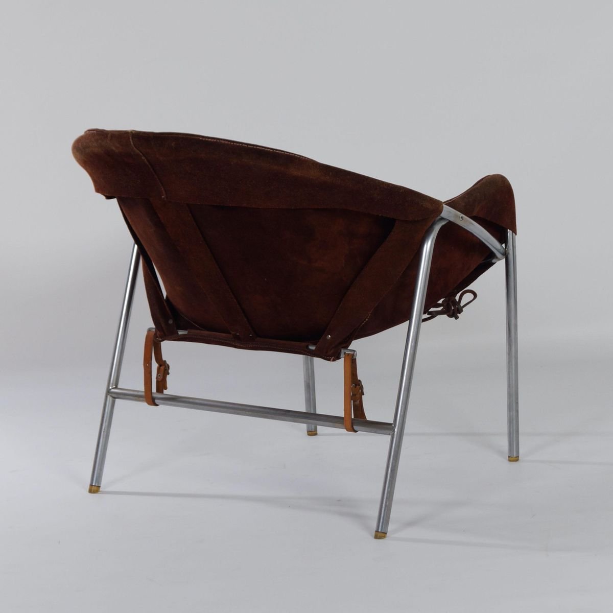 Danish Sling Chair by Erik Jørgensen for Bovirke, 1953 for sale at Pamono
