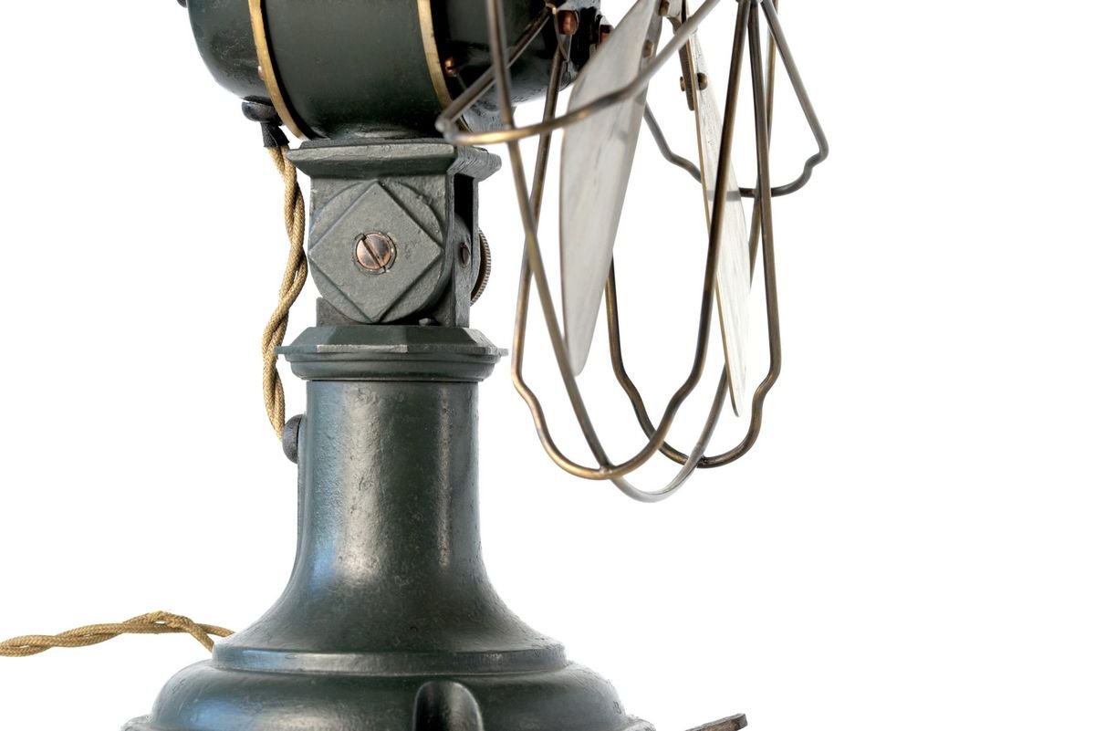 GU 11 Fork Fan by Prof. Peter Behrens for AEG Berlin, 1909, Germany for ...