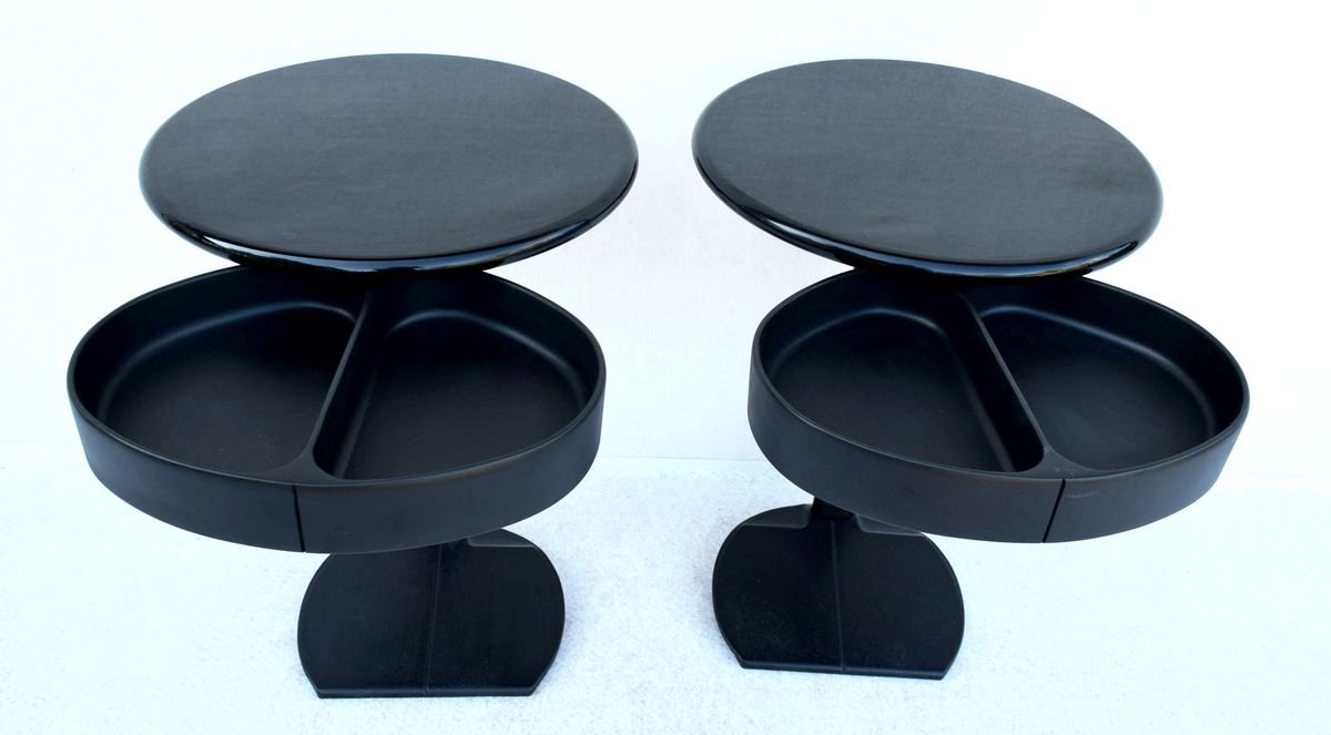 Comodini di Studio Kairos per B & B Italia, Italia, 1980, set di 2 in ...