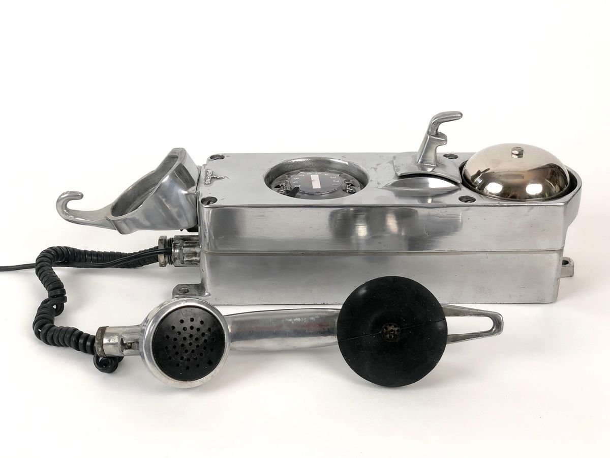 Industrial Aluminum Ship Telephone from Siemens for sale at Pamono